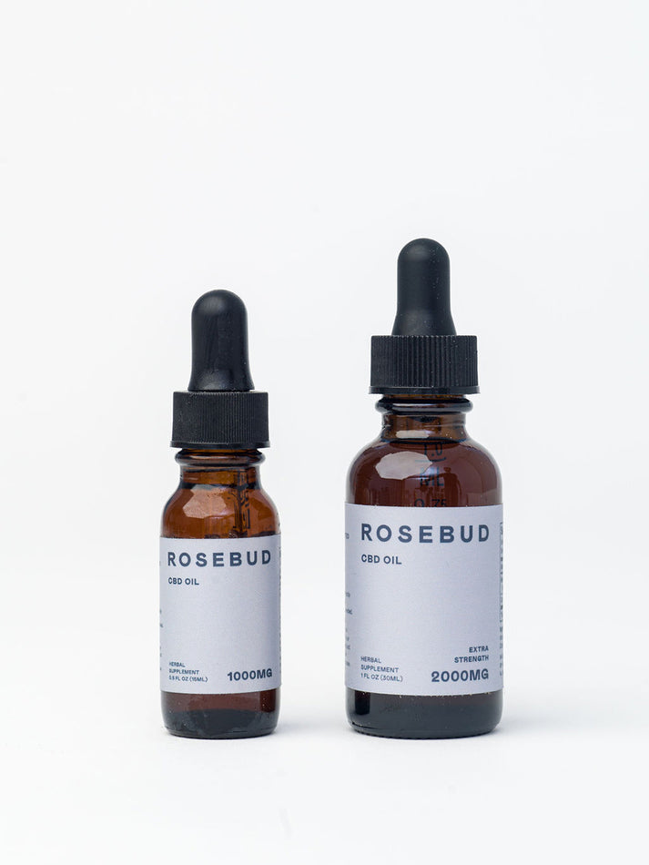 Extra Strength CBD Tincture – Rosebud CBD